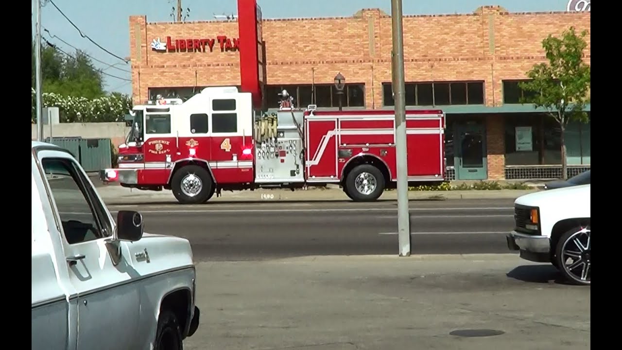 Phoenix FD Engine 4 responding (short clip) [AZ | 6/23/2015] - YouTube