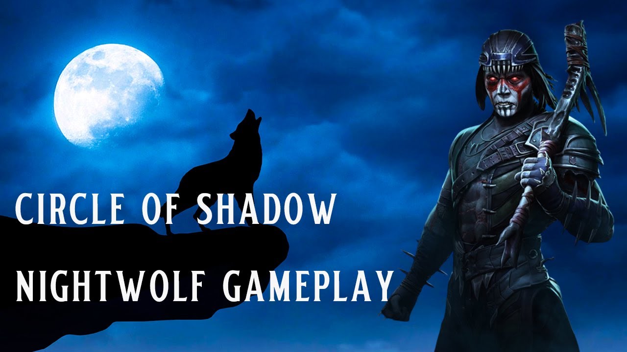MK Mobile. Circle of Shadow Nightwolf Gameplay - YouTube