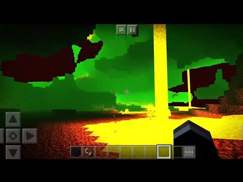nether with SEUS shaders in Minecraft PE - YouTube