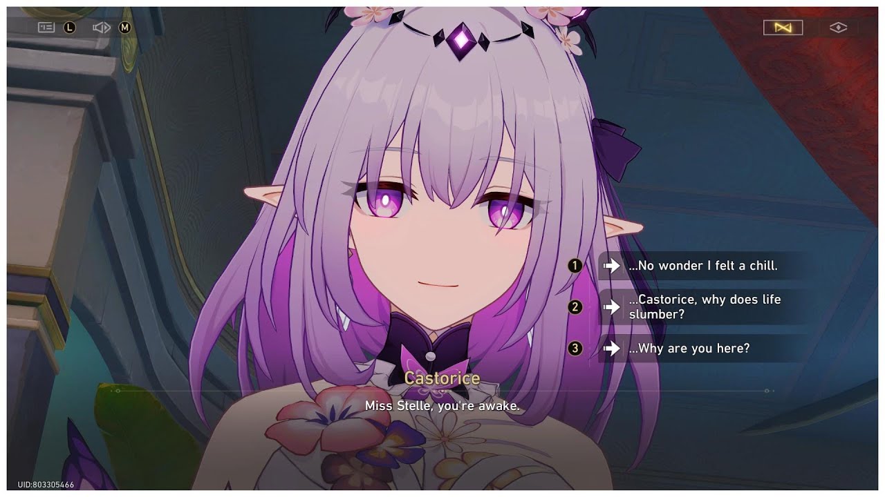 Castorice... why does life slumber?(Cutscene) | Honkai Star Rail 3.1JP ...