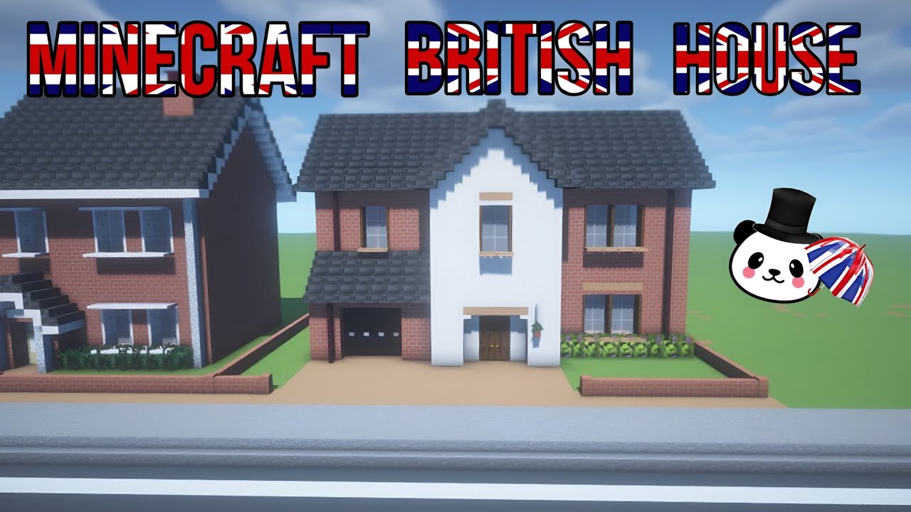 How to make a British 🇬🇧 House 🏠 in Minecraft 🐼 | British House #2 ...