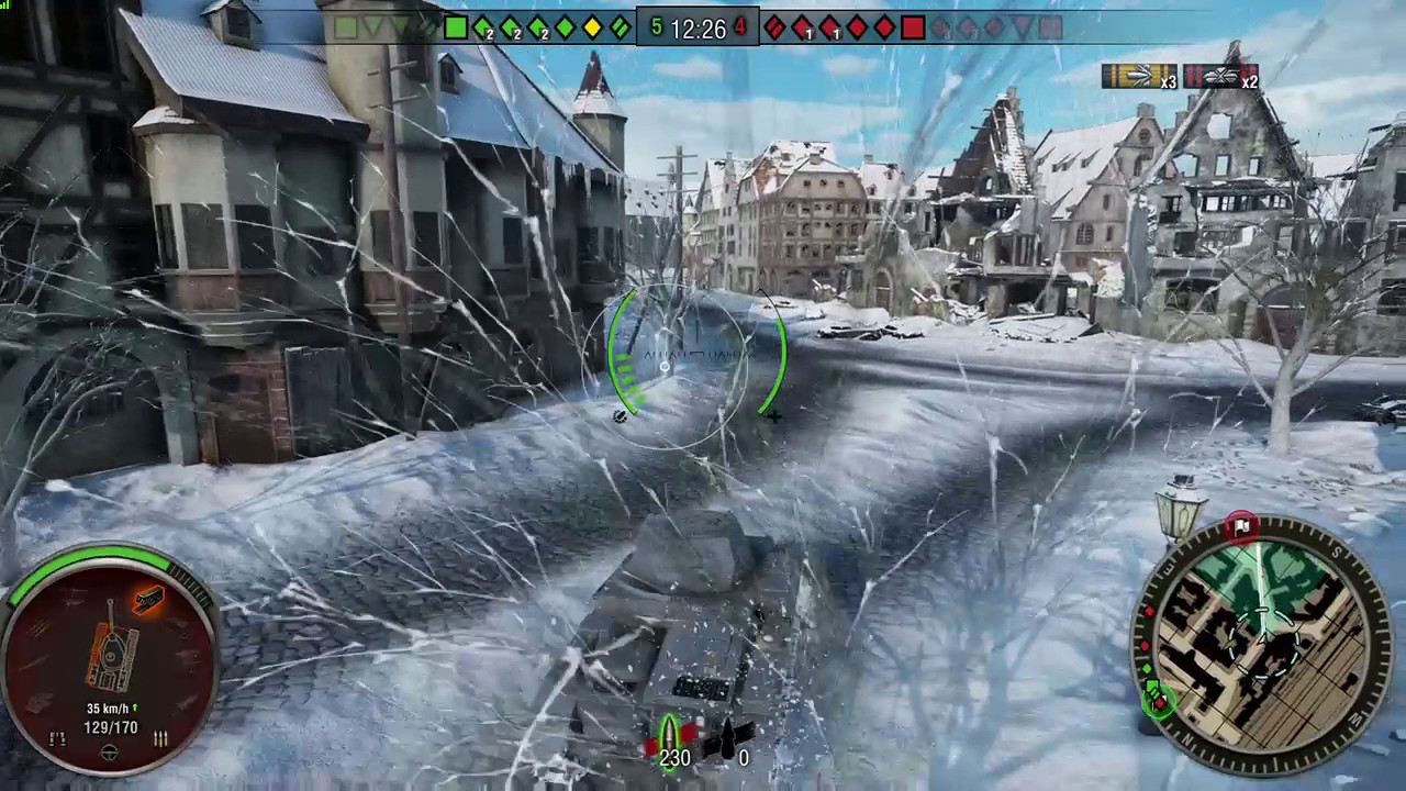 World of Tanks on XBOX One, How to Captured an Enemy base like a boss ...