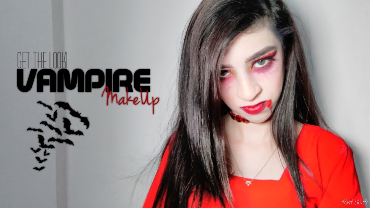 How To Create This Vampire Look || Halloween Make-Up Tutorial || - YouTube