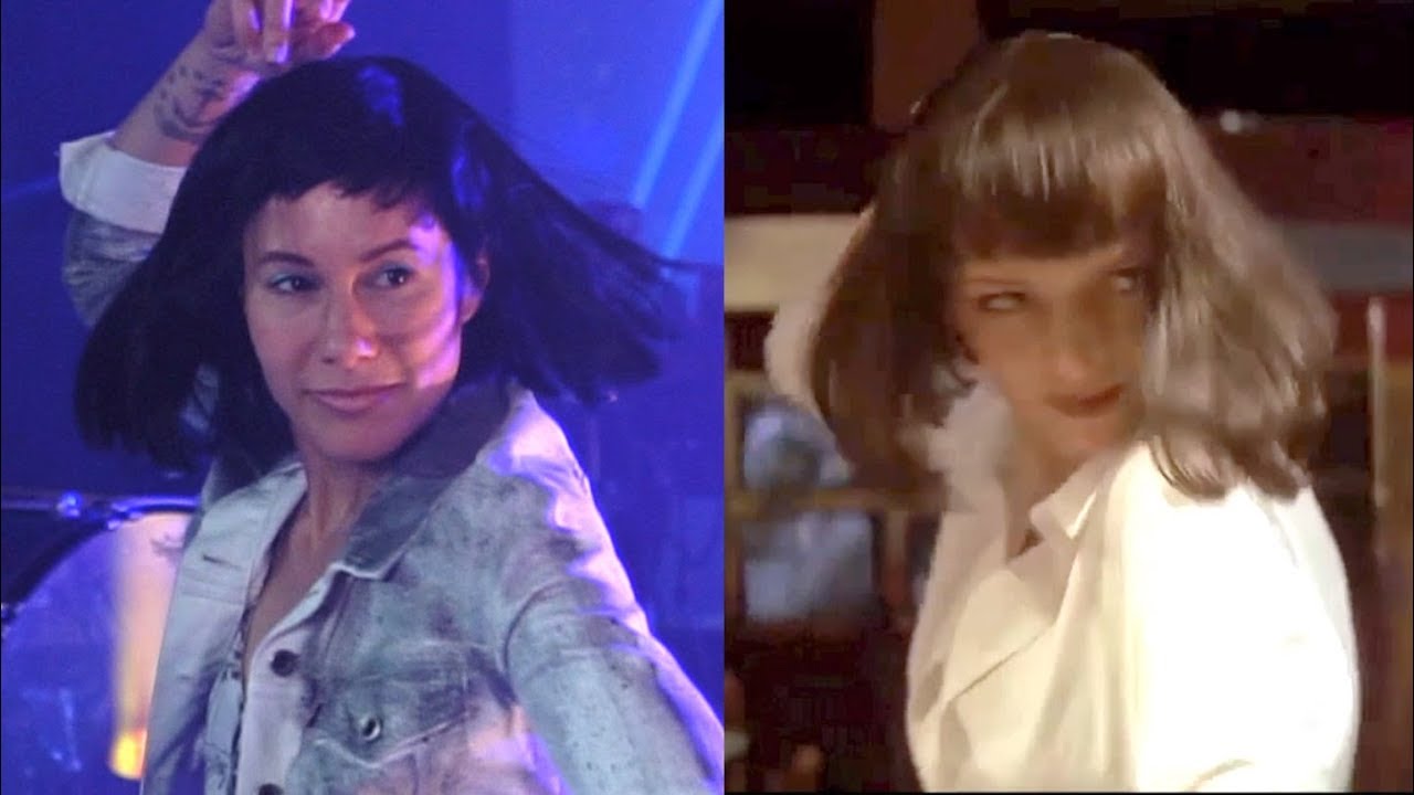 "Happy If You're Happy" - Pulp Fiction Dance - MATT and KIM - YouTube