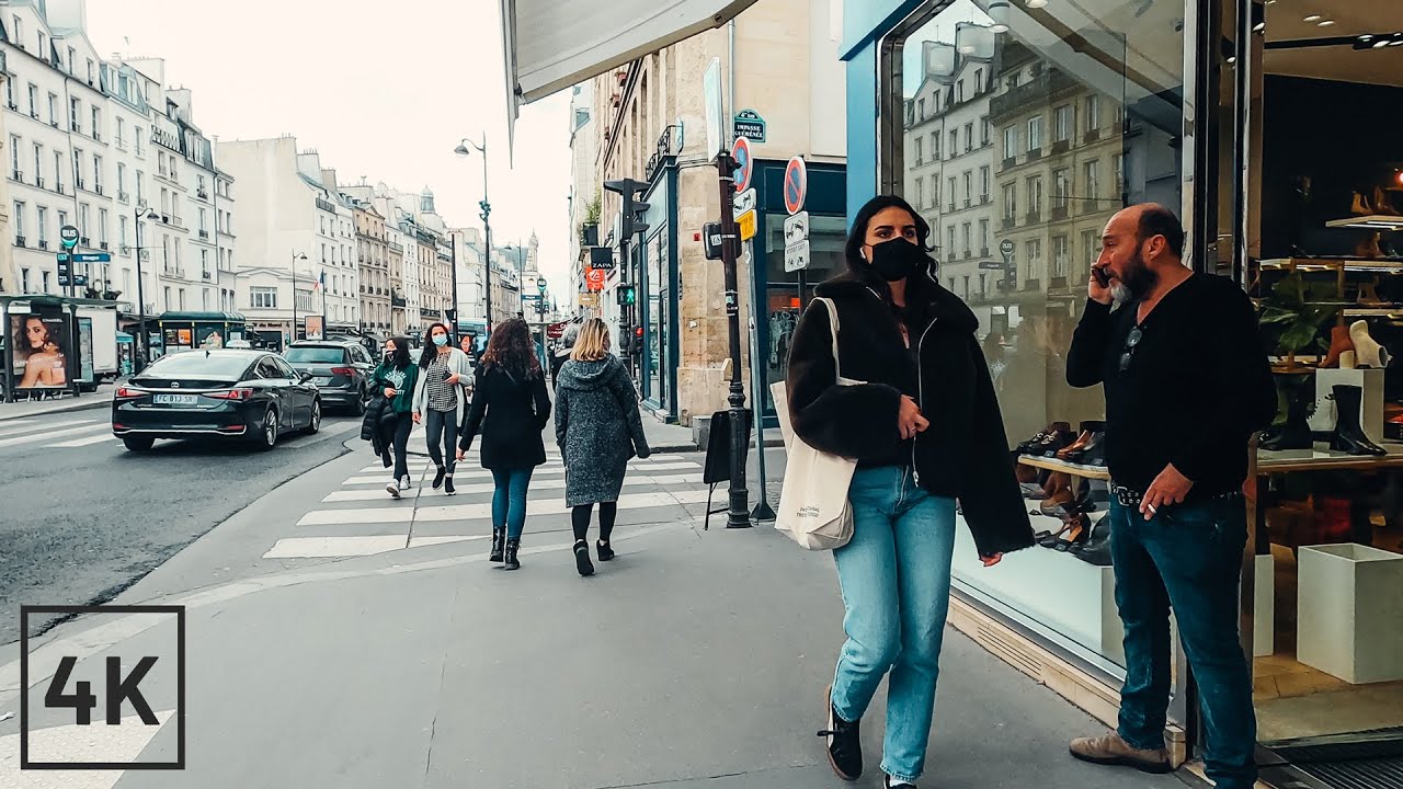 PARIS WALK - WALKING in PARIS - 4K (Place de la Bastille to Paris City ...