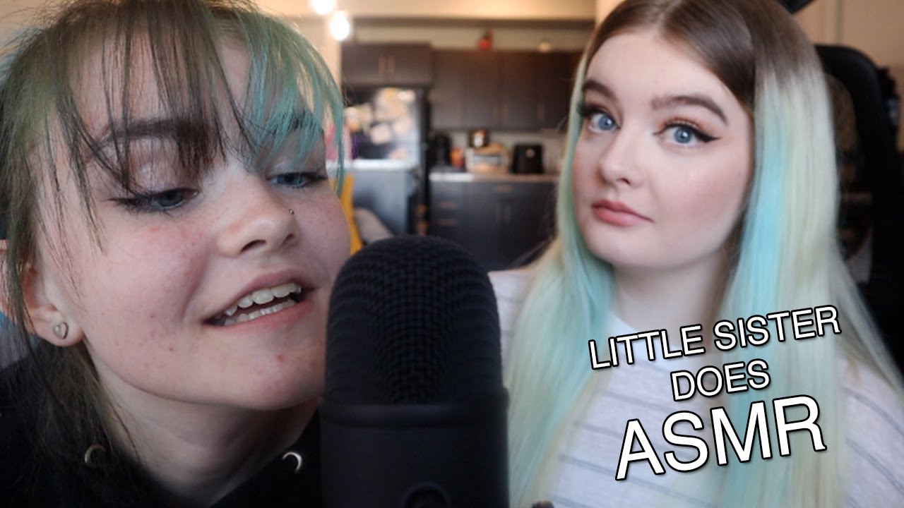 Sibling Tries ASMR 💤 (trigger assortment, fifine k678 usb mic test ...