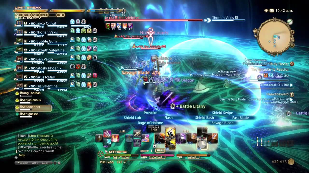 FINAL FANTASY XIV King Thordan VII - YouTube