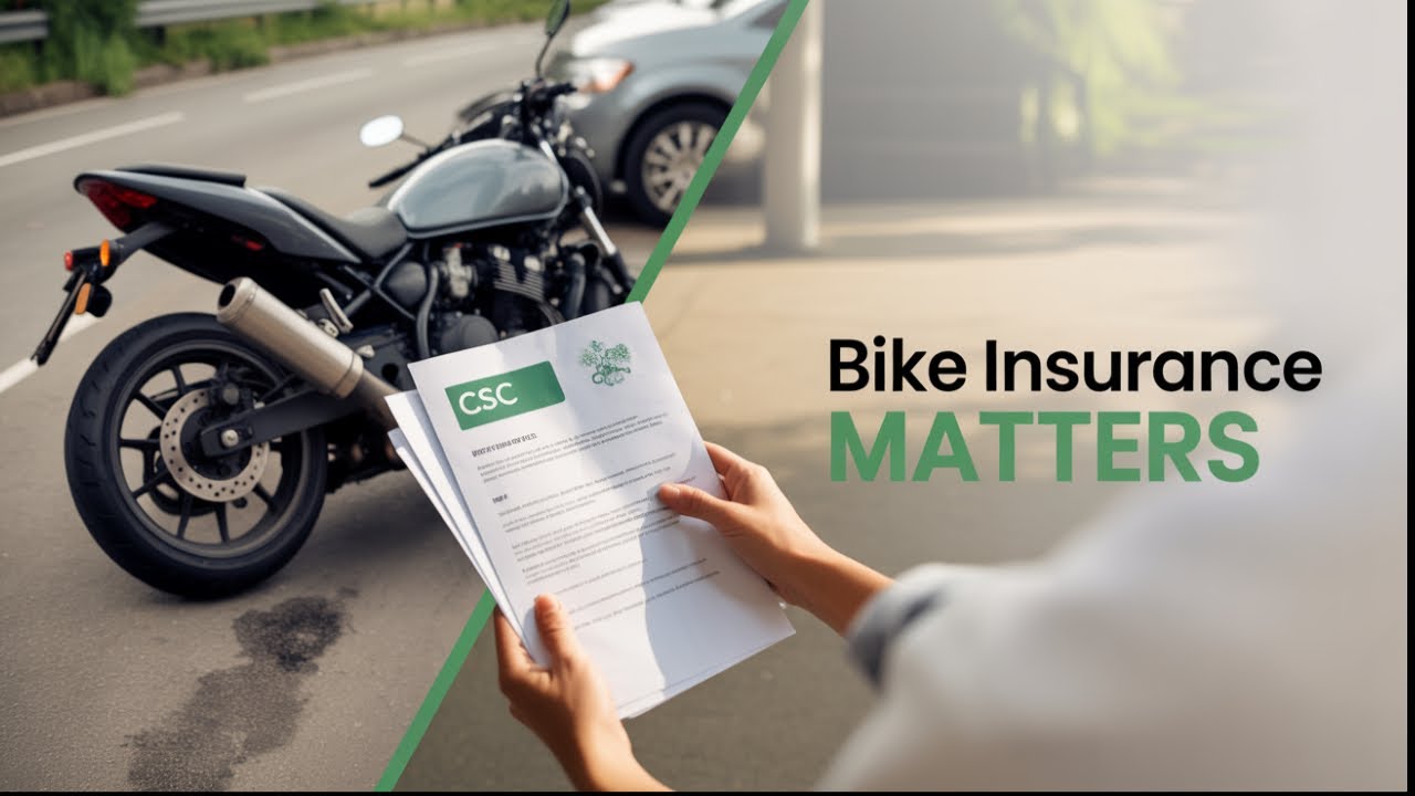 CSC SE BIKE INSURANCE KAISE KREN, MOTOR THIRD PARTY INSURANCE, BIKE ...