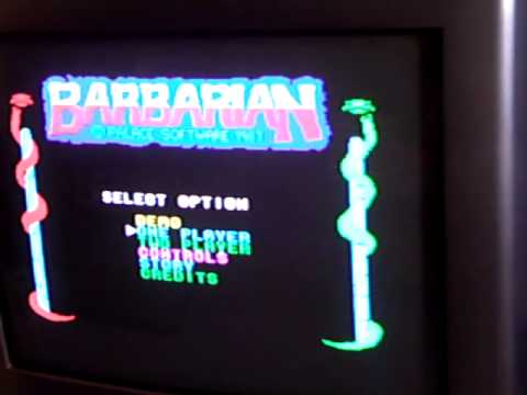 barbarian spectrum megadrive - YouTube