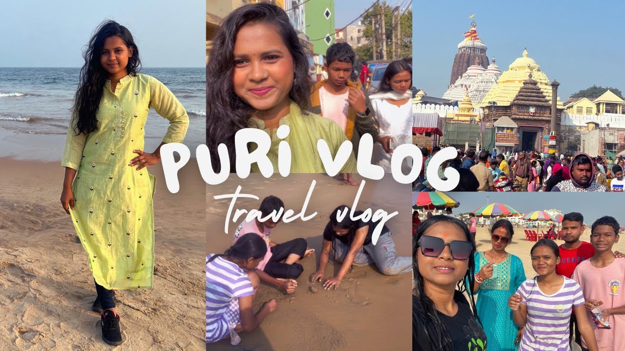 Jagannath Puri Vlog 🛕| Puri Beach 🏖️ Family Tour @BSSuperTips - YouTube