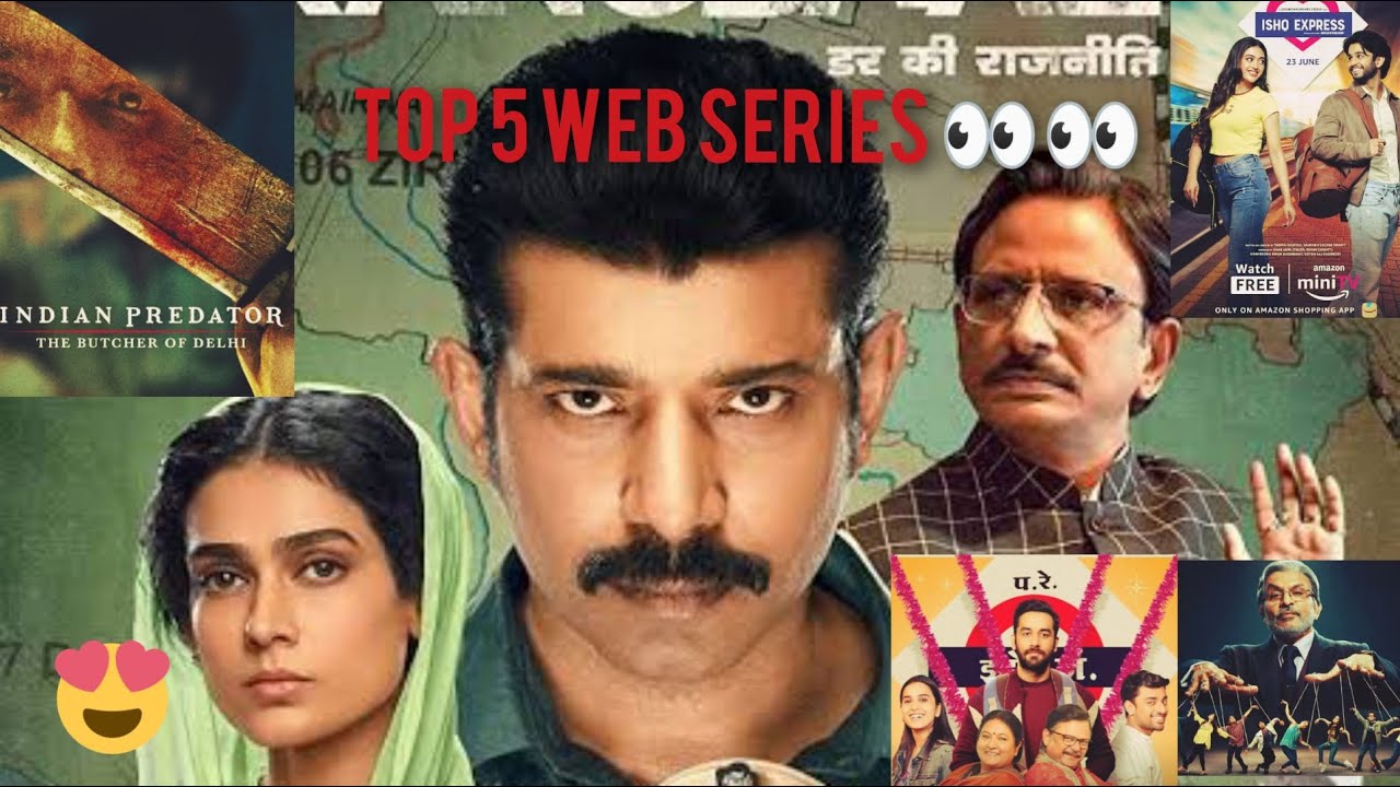 INDIA'S TOP 5 WEB SERIES | BEST WEB SERIES | Indian Top web series ...