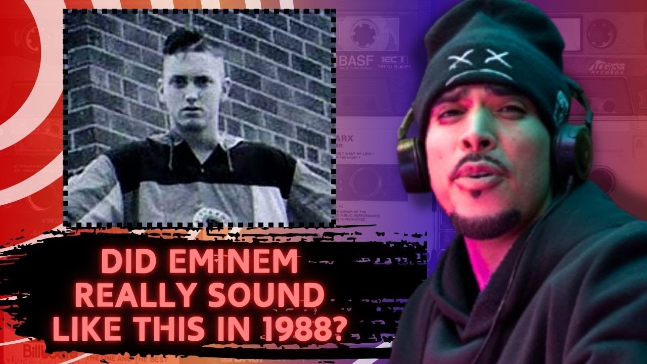 Eminem's First Ever song was Trash - Live reaction video - YouTube