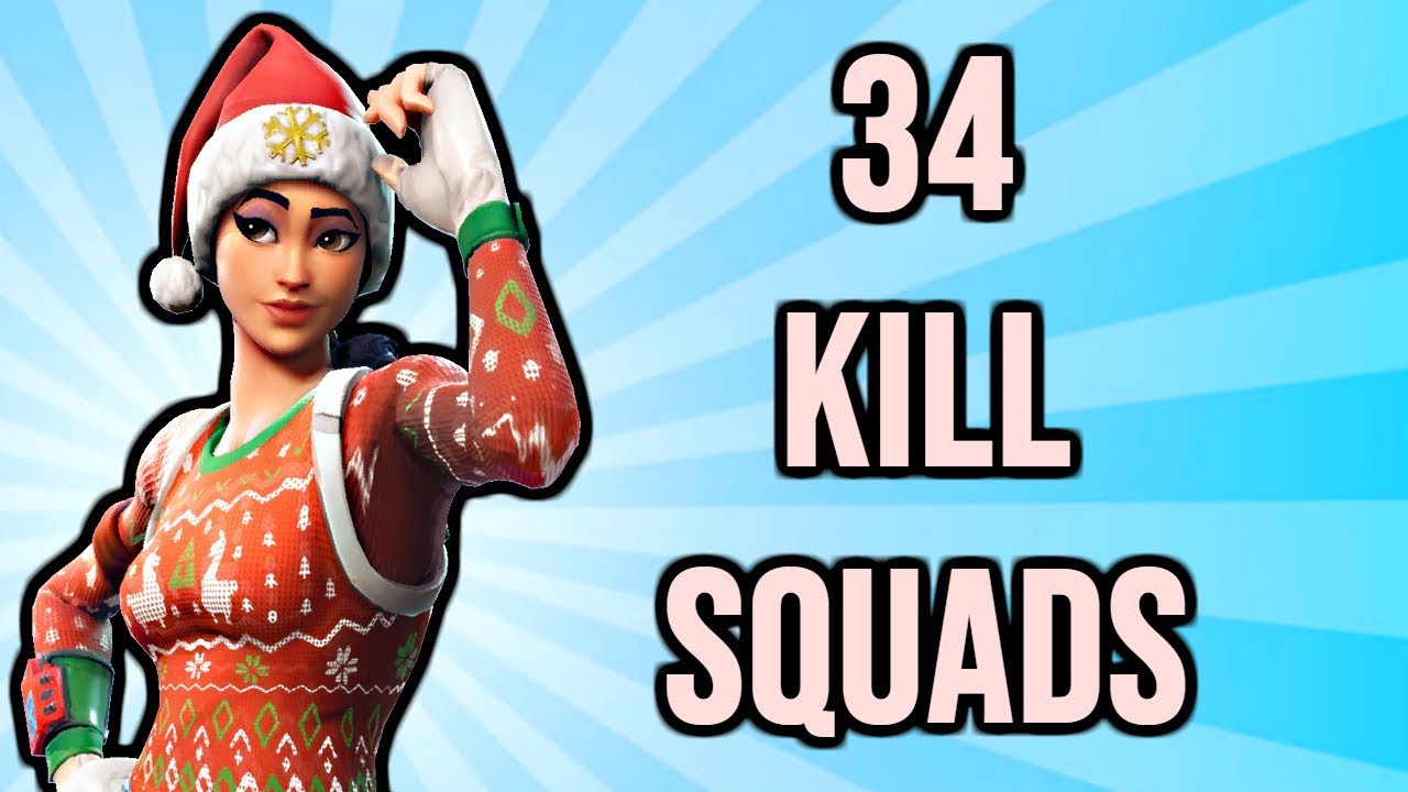 Fortnite (Ps4) 34 Kill Squad in MLG 2v2 - YouTube