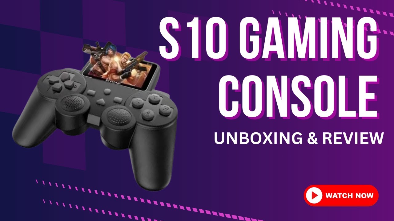Game on with the S10 Gaming Console Box + 520 Games Black Edition! 🔥 ...