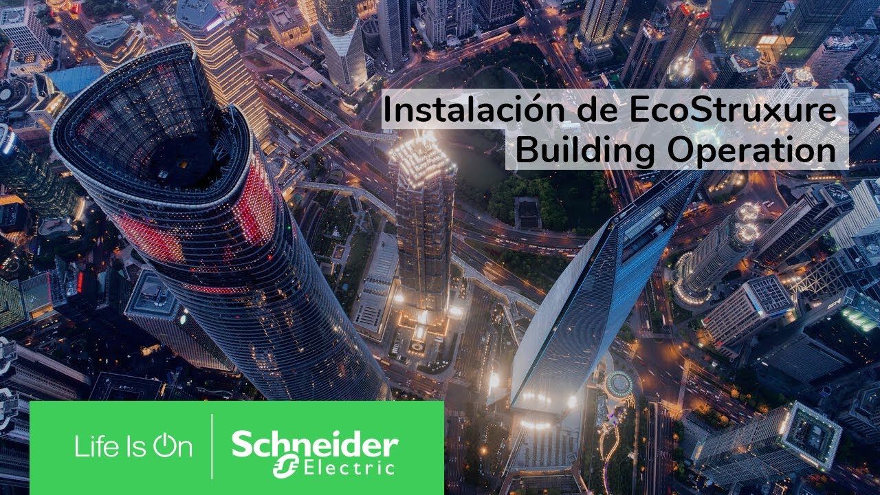 Instalación de Ecostruxure Building Operation | Schneider Electric - YouTube