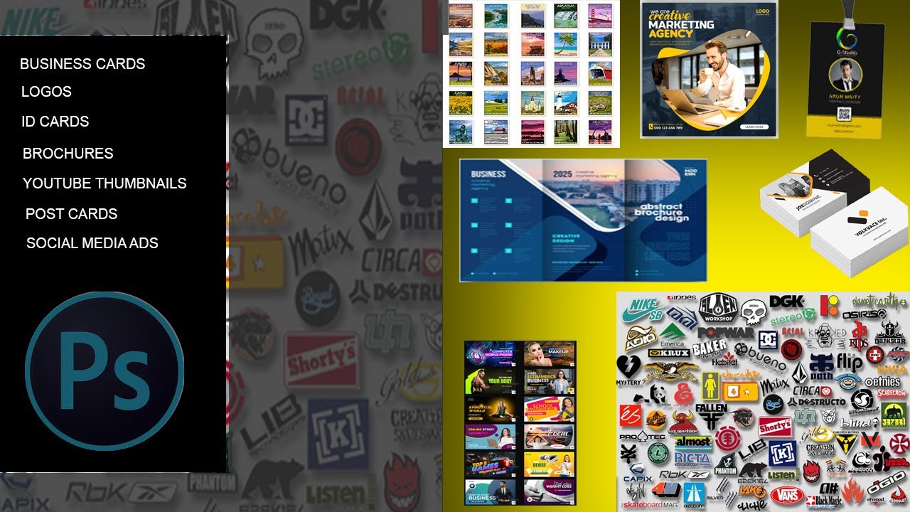 Big Bundle Download In PSD files |Photoshop Tutorial|| Best Graphic ...