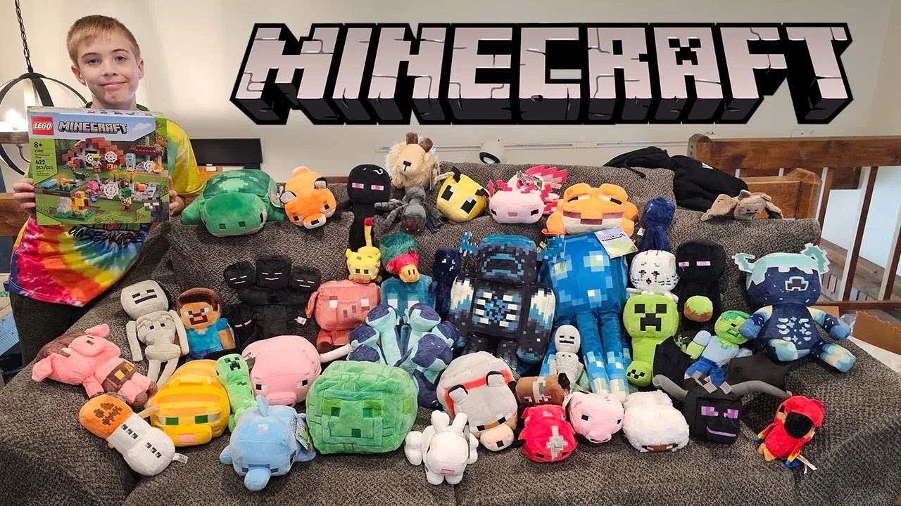 Unboxing Tons of Minecraft Plushies! - YouTube