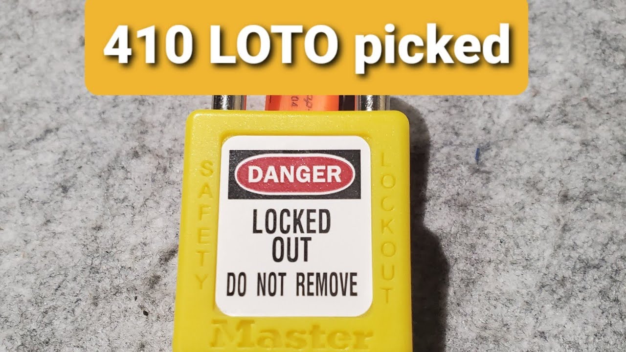 ~36~ Master 410 LOTO picked - YouTube