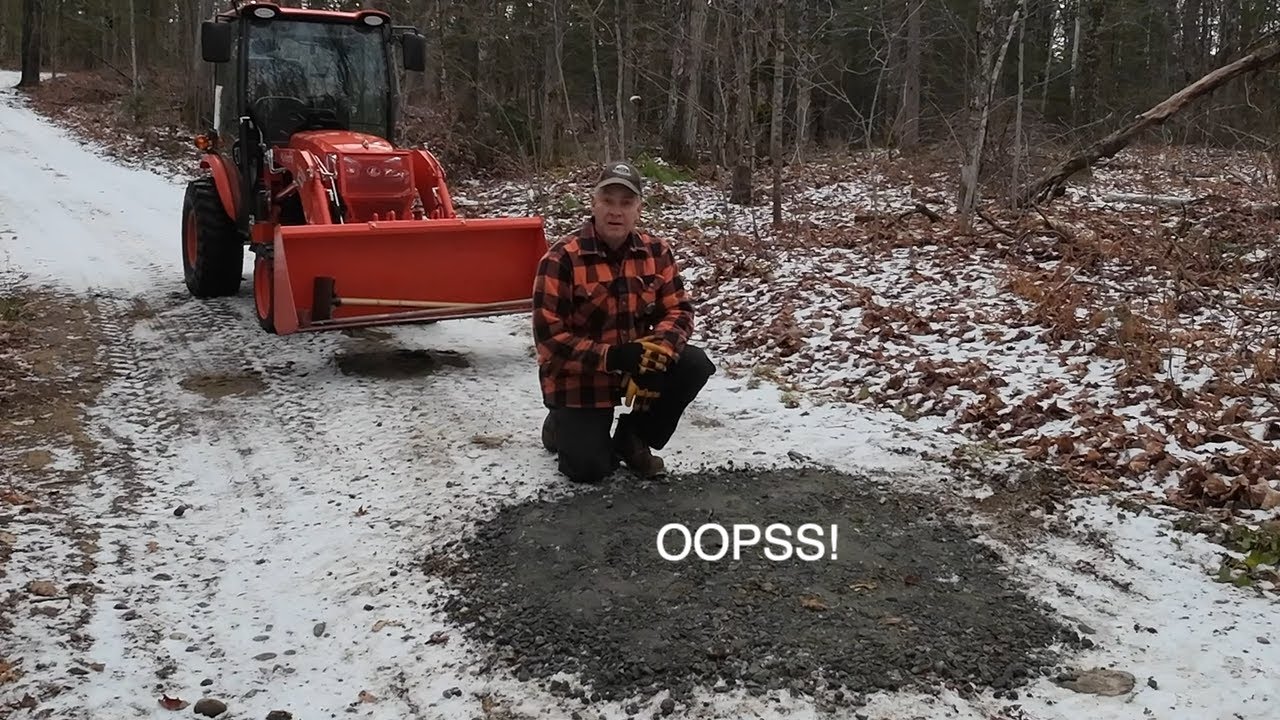 725 Do This! Or You Will Damage Your Snowblower. Kubota LX2610 Tractor ...