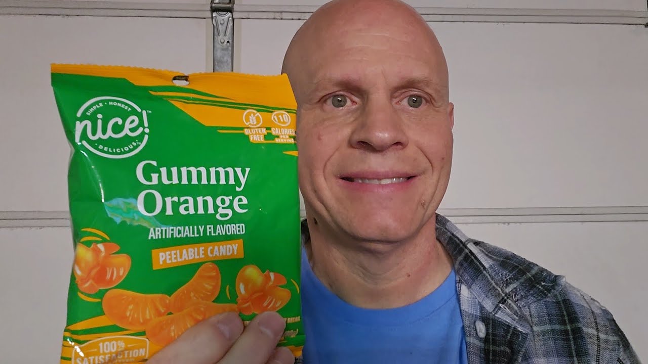 New Walgreens Nice! Brand Peelable Orange Gummy Candy - YouTube