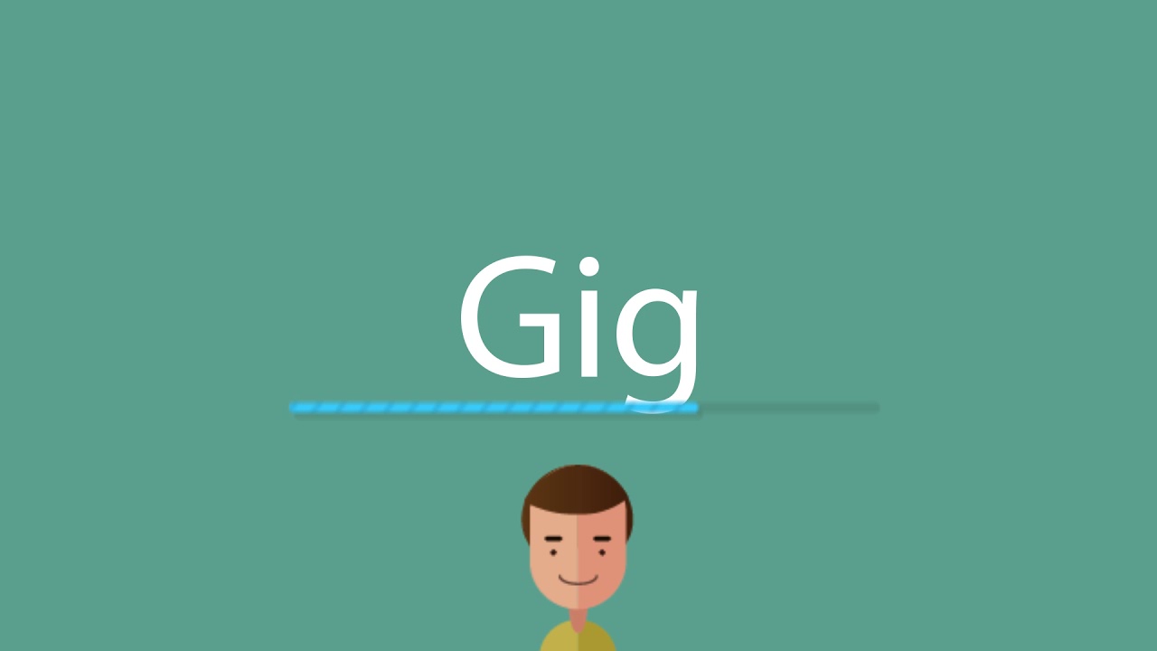 How to say Gig - YouTube