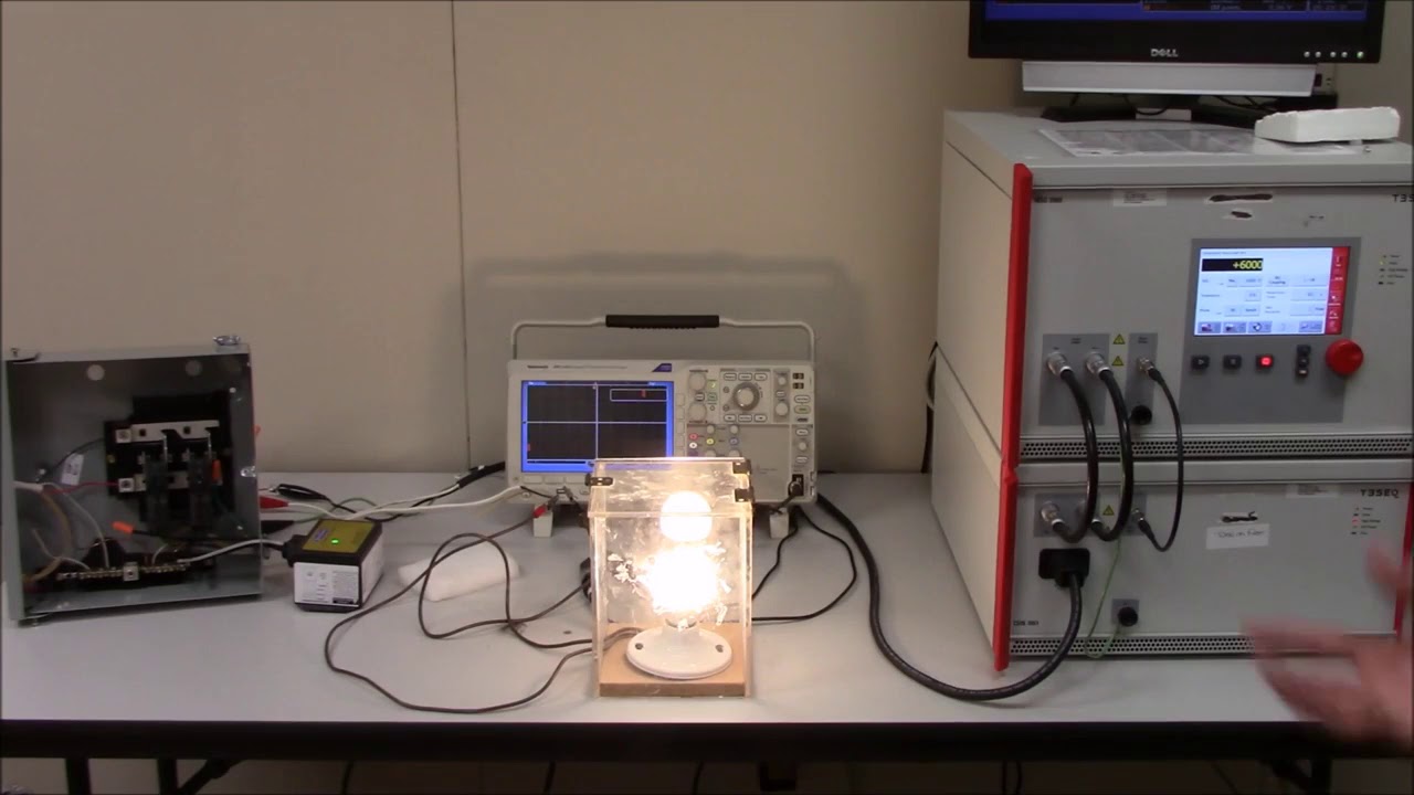 LED Bulb testing - YouTube