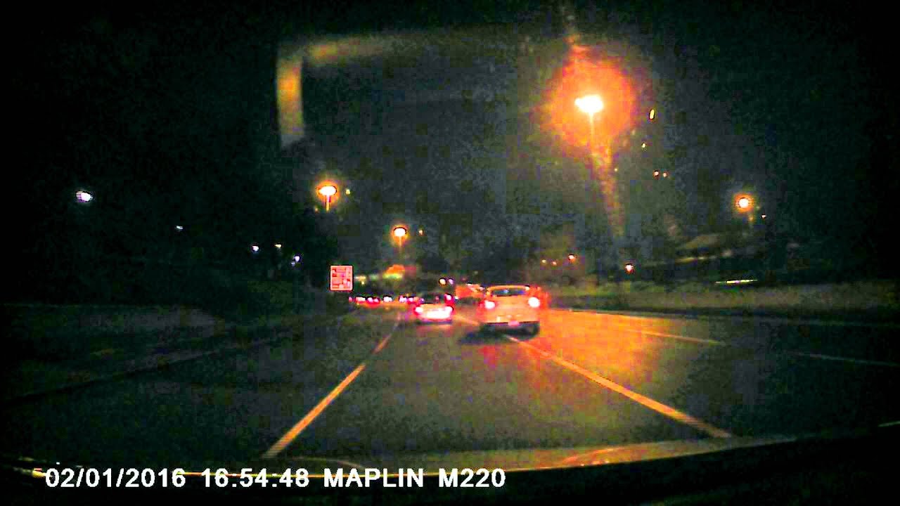 Bad Boro Taxi Driver Crosses 4 Lanes On The A66 - YouTube