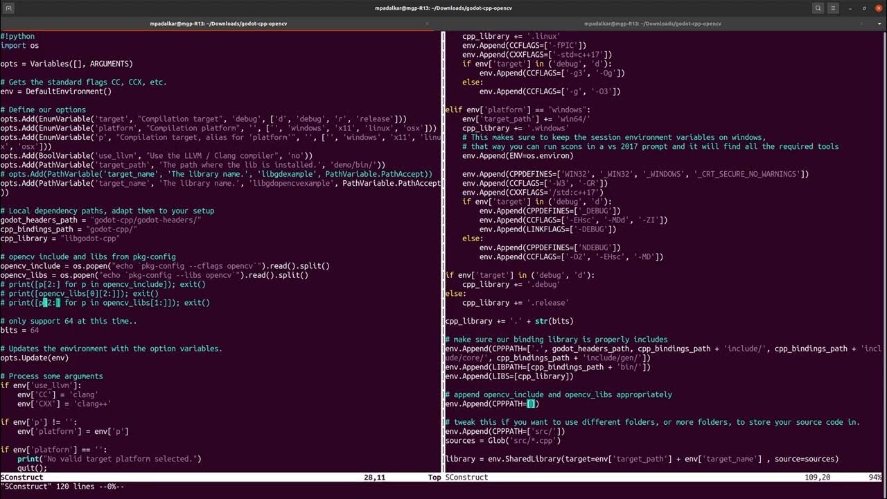 06: Compiling our code + wrapper with SConstruct - YouTube