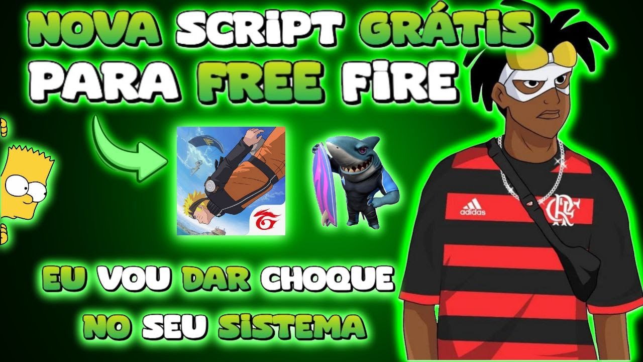 SOLTEI!! NOVA SCRIPT HACK PARA FREE FIRE ATUALIZADO 2025 - ENTRANDO RANQUEADO E CS - PEGUE ...