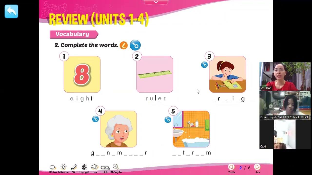 Smart Start 3 Unit 4 Review 1 4 Trang 66 67 - YouTube