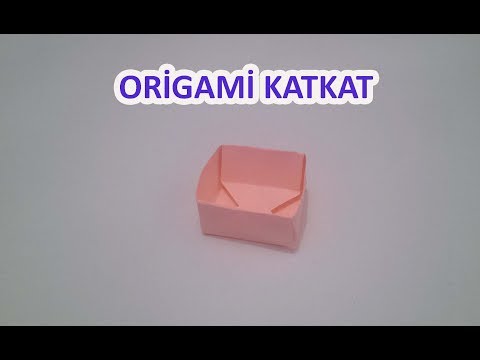 Kağıttan Kutu Nasıl Yapılır