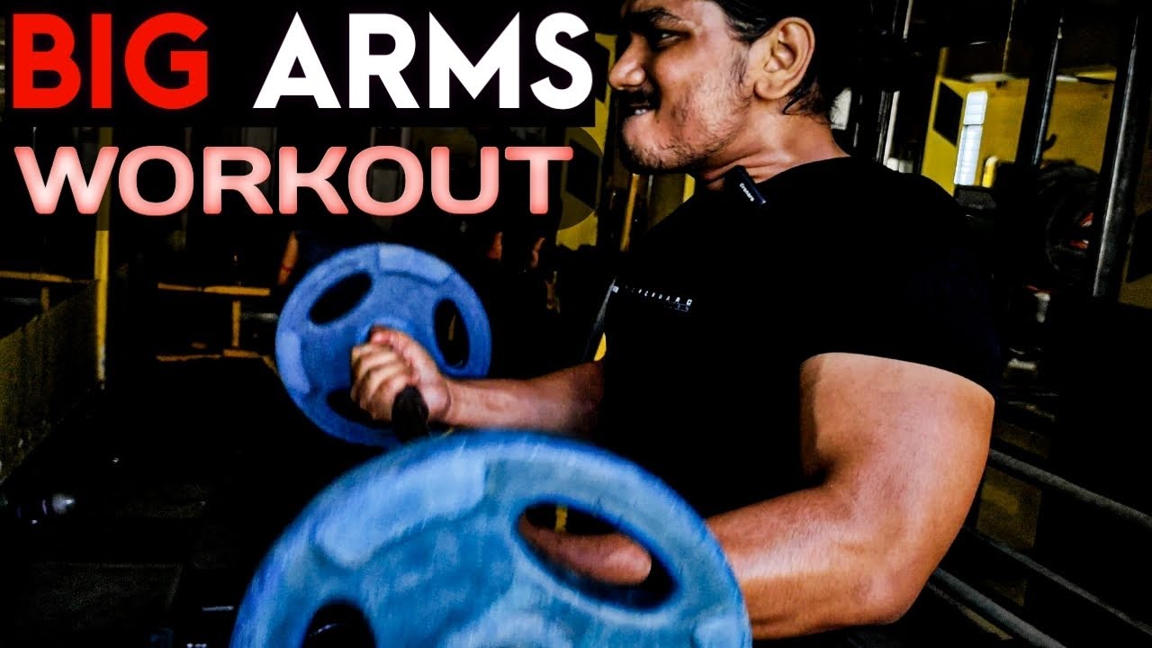 ARM WORKOUT FOR MASSIVE PUMP !! | Arms Kaise Banaye | Road To Hsf Ep.6 ...