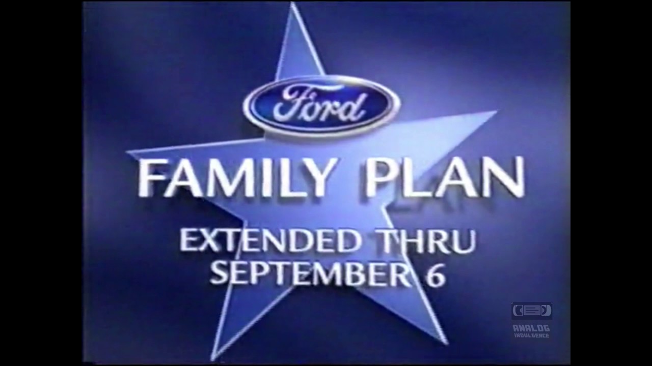 Ford Family Plan | Television Commercial | 2005 - YouTube
