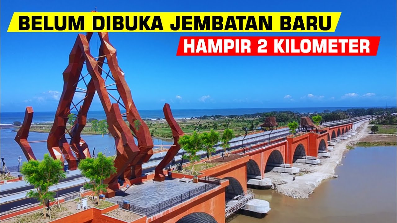 Jembatan Baru Pandansimo Jogja – Ada Anjungan View Laut & Jogging Track ...