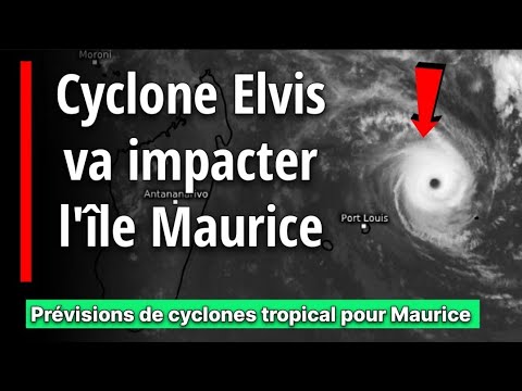 Prévision du 24 Janvier 2025 : «Cyclone Tropical Elvis se déplacera ...