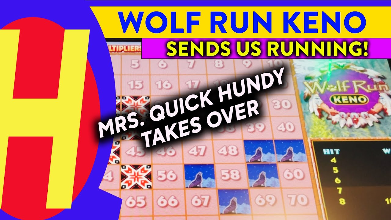 Wolf Run KENO sends us Running! - YouTube