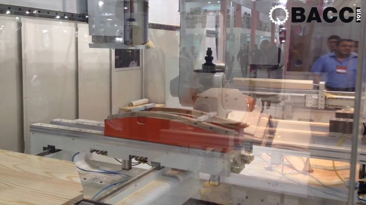 BACCI MASTER.RAIL - 6 AXIS CNC MACHINING CENTRE for SOLIDWOOD and MORE ...