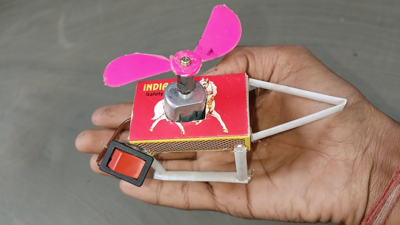how to make a mini helicopter at home|| DC motor helicopter ||diy DC ...