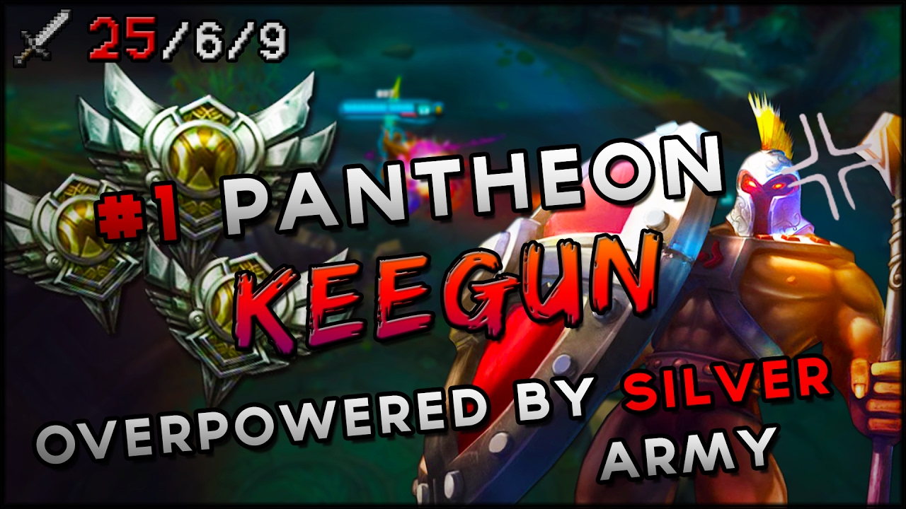 S7 Keegun 1 Pantheon Vs Maokai Top Overpowered By Silvers Youtube