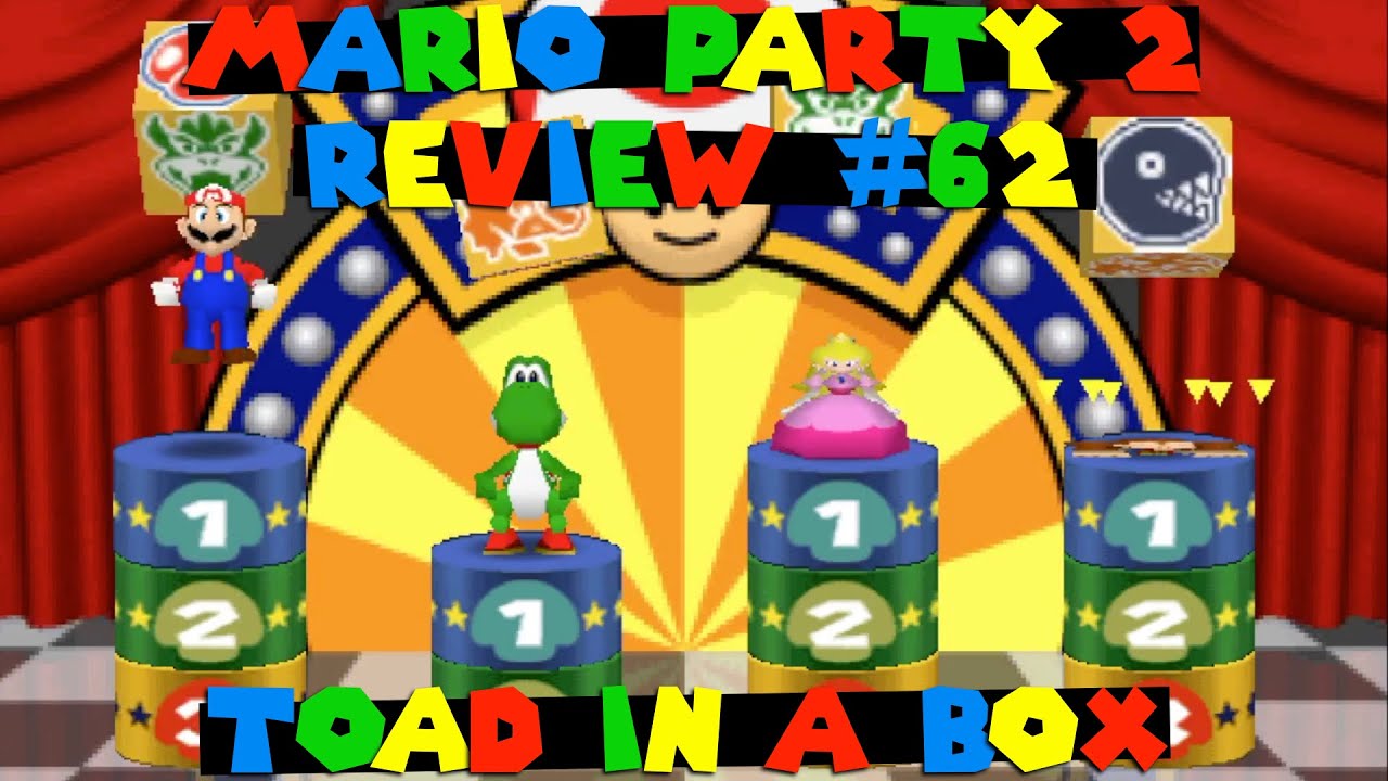 Mario Party 2 Minigame Review #62-Toad In the Box - YouTube