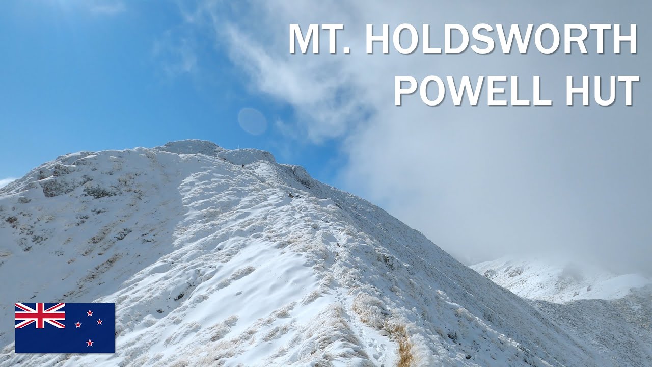 Powell Hut and Mt. Holdsworth hike, New Zealand - YouTube