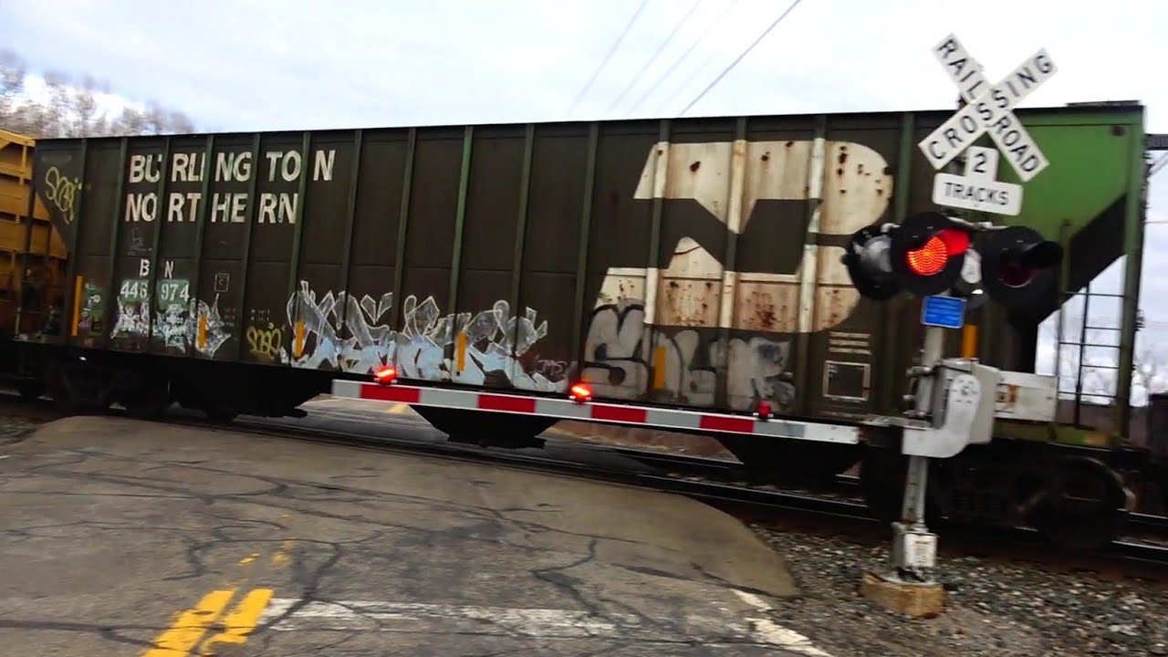 Long Range Train Meet. Fast Amtrak Train. Hard Working DPU on CSX ...