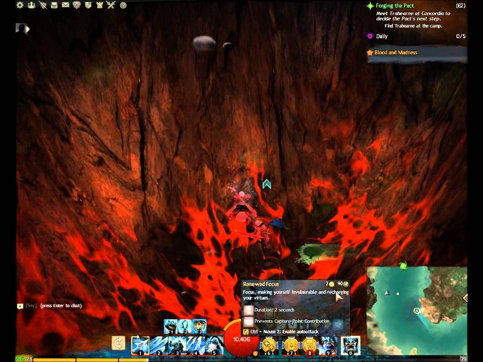 Treacherous Depths Skill Point - Mount Maelstrom - Guild Wars 2 - YouTube