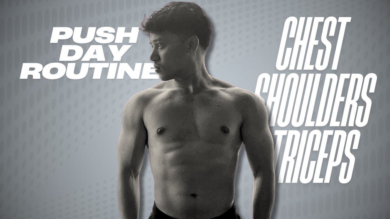 Basics of Push day | Hypertrophy | Beginners - YouTube