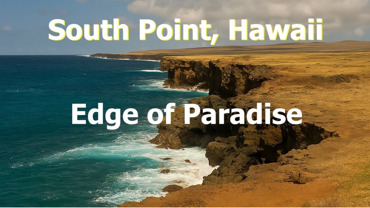 South Point, Hawaii: Where the Land Ends and Legends Begin - YouTube