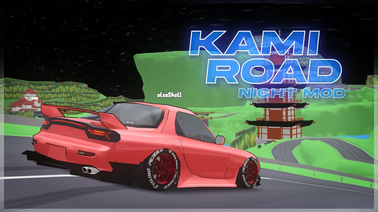 Kami Road Night Mod in FrLegends | Manual+Money mod files - YouTube