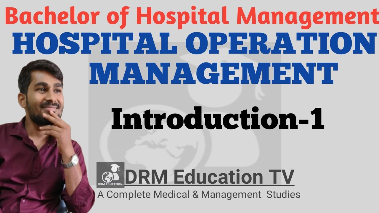 BHM #hospital operation#manegment Operation Management lecture#video ...