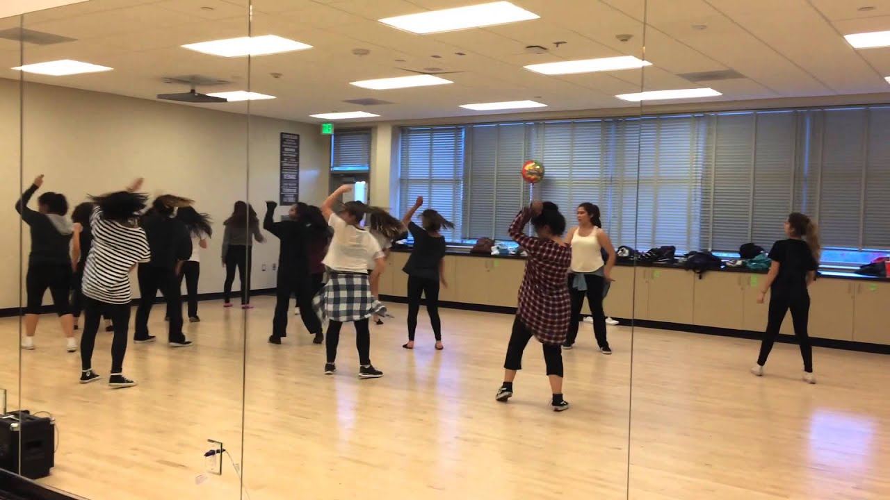 CMHS Dance Team practice - YouTube