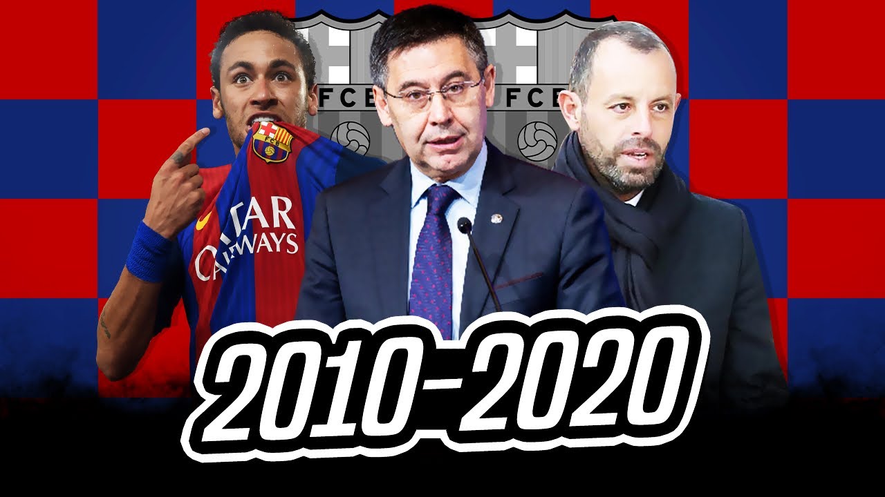 🤡 FC BARCELONE: LES CLOWNS AU POUVOIR (2010-2020) - YouTube