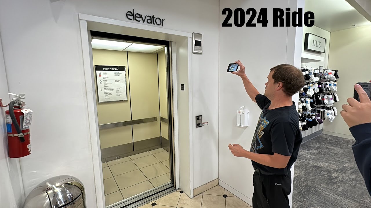 2024 Ride on the Montgomery Elevator at Macys St. Louis Galleria - YouTube